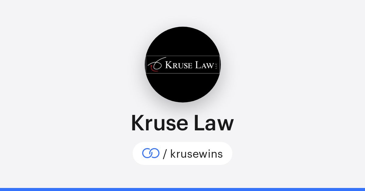 Kruse Law (/krusewins) · solo.to