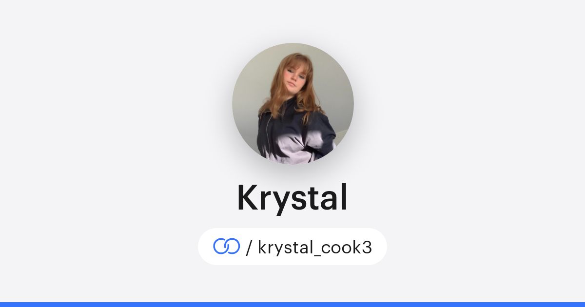 Krystal (/krystal_cook3) · solo.to