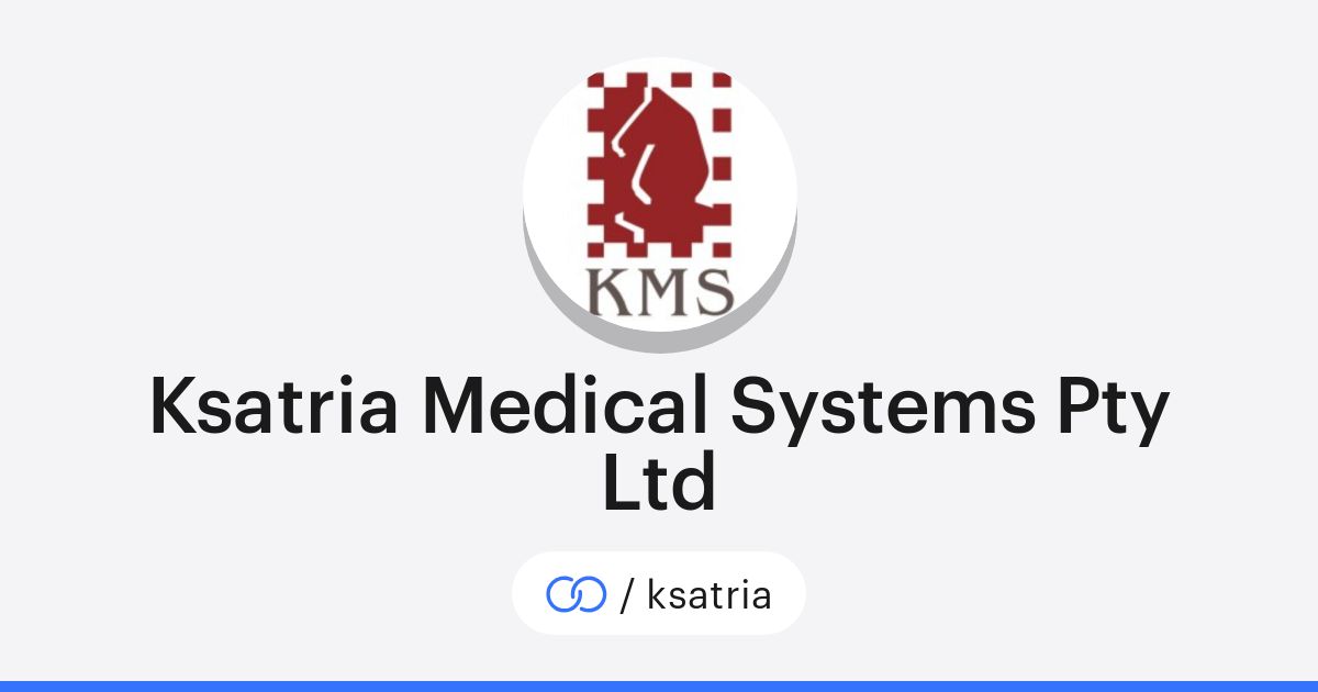Ksatria Medical Systems Pty Ltd (/ksatria) · solo.to
