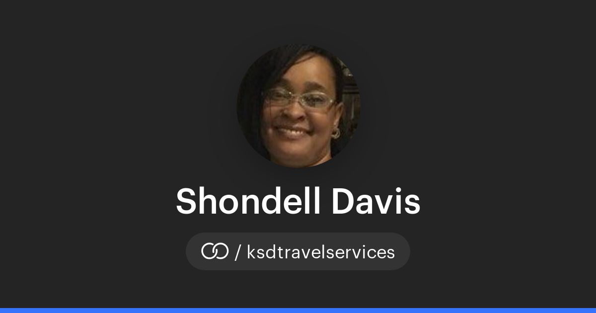 Shondell Davis (/ksdtravelservices) · solo.to
