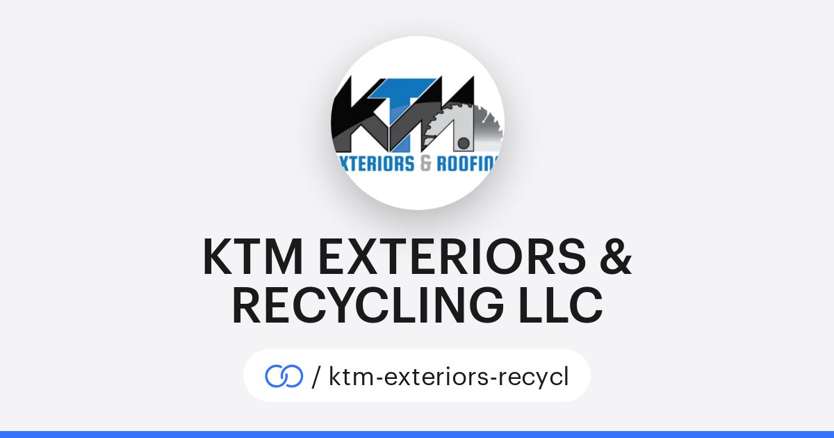 KTM EXTERIORS & RECYCLING LLC (/ktm-exteriors-recycl) · solo.to