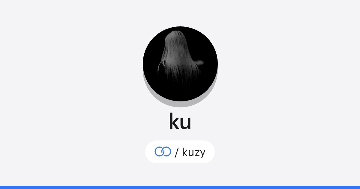 ku (/kuzy) · solo.to