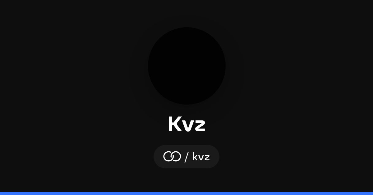 Kvz · solo.to