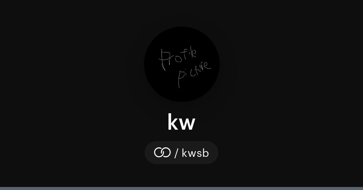 kw (/kwsb) · solo.to