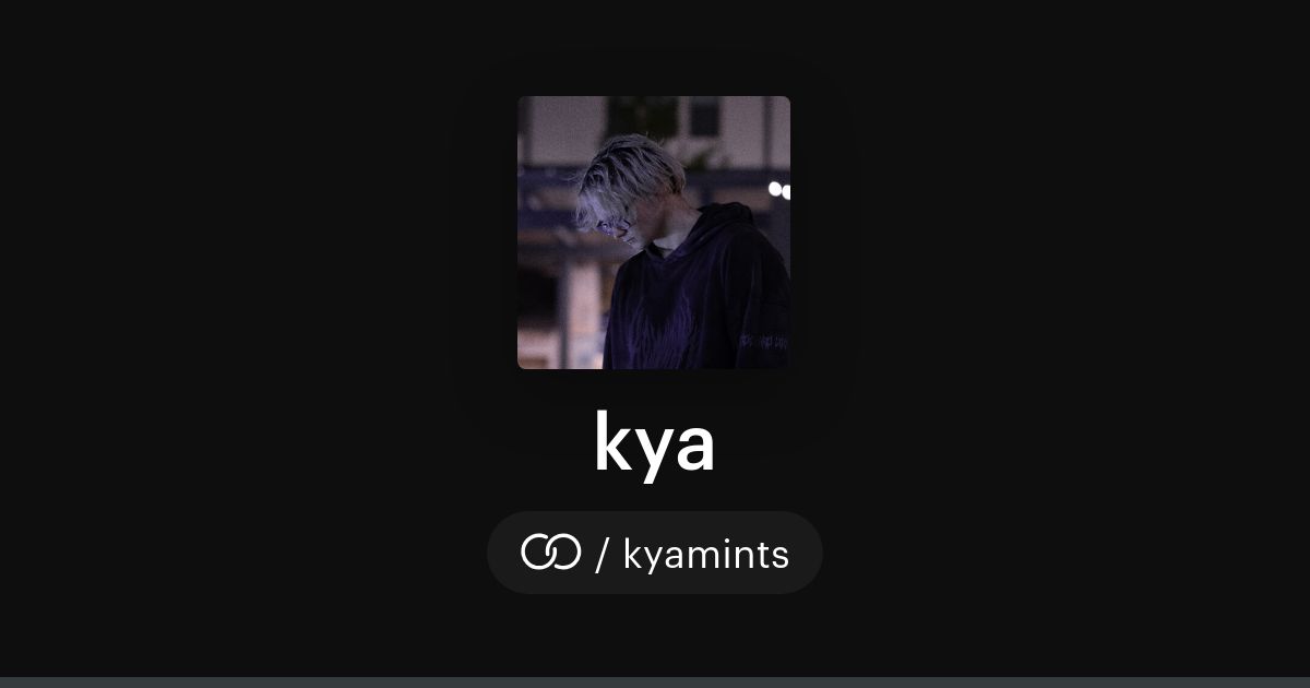 kya (/kyamints) · solo.to