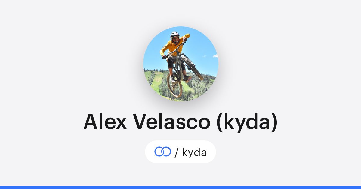 Alex Velasco (kyda) (/kyda) · solo.to