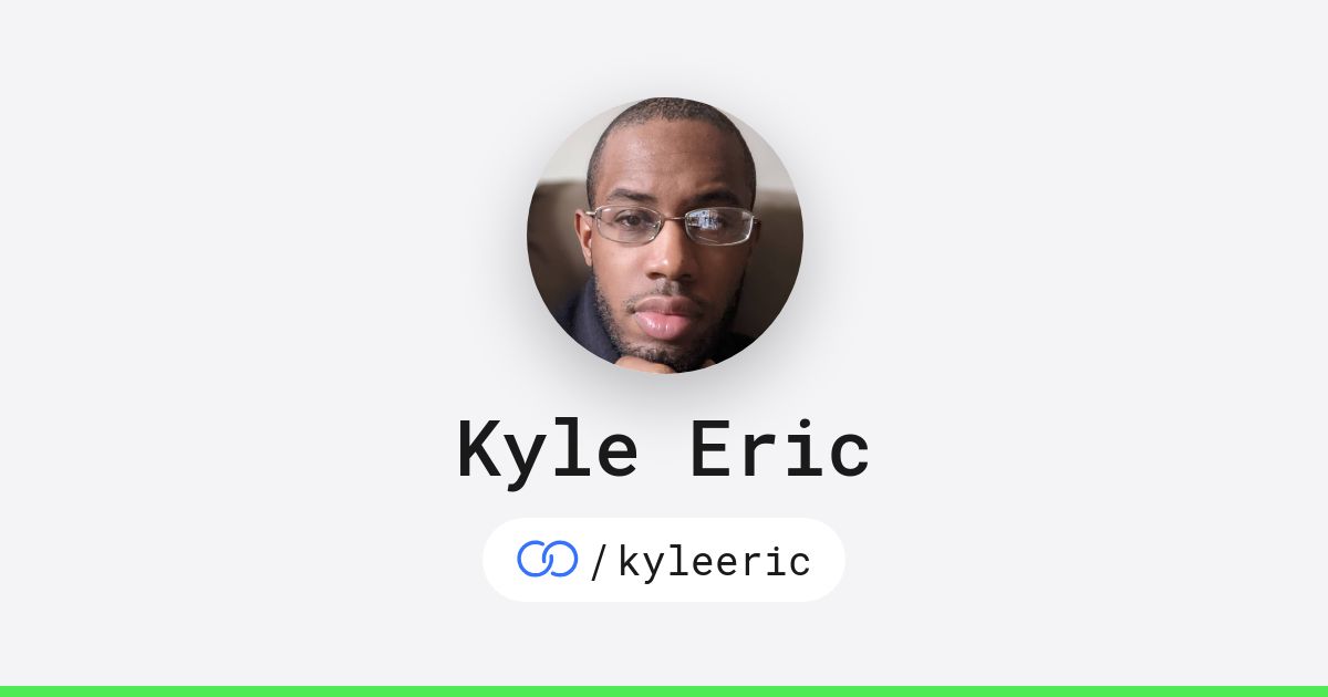Kyle Eric (/kyleeric) · solo.to