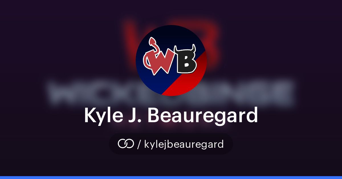 Kyle J. Beauregard (/kylejbeauregard) · solo.to