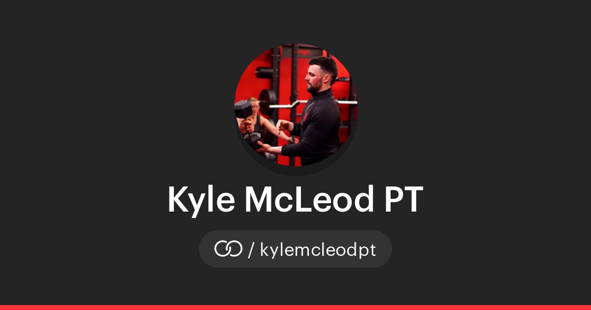 Kyle McLeod PT (/kylemcleodpt) · solo.to