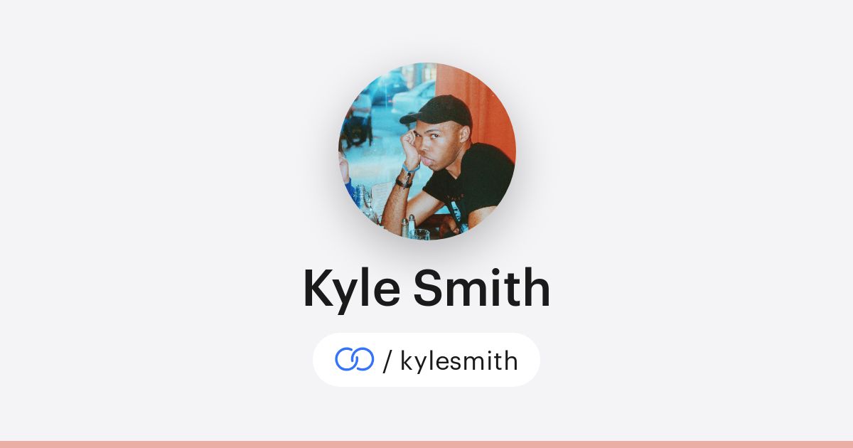 Kyle Smith (/kylesmith) · solo.to
