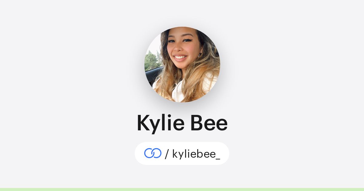 Kylie Bee (/kyliebee_) · solo.to