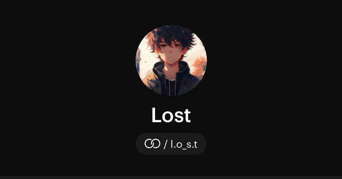Lost (/l.o_s.t) · solo.to