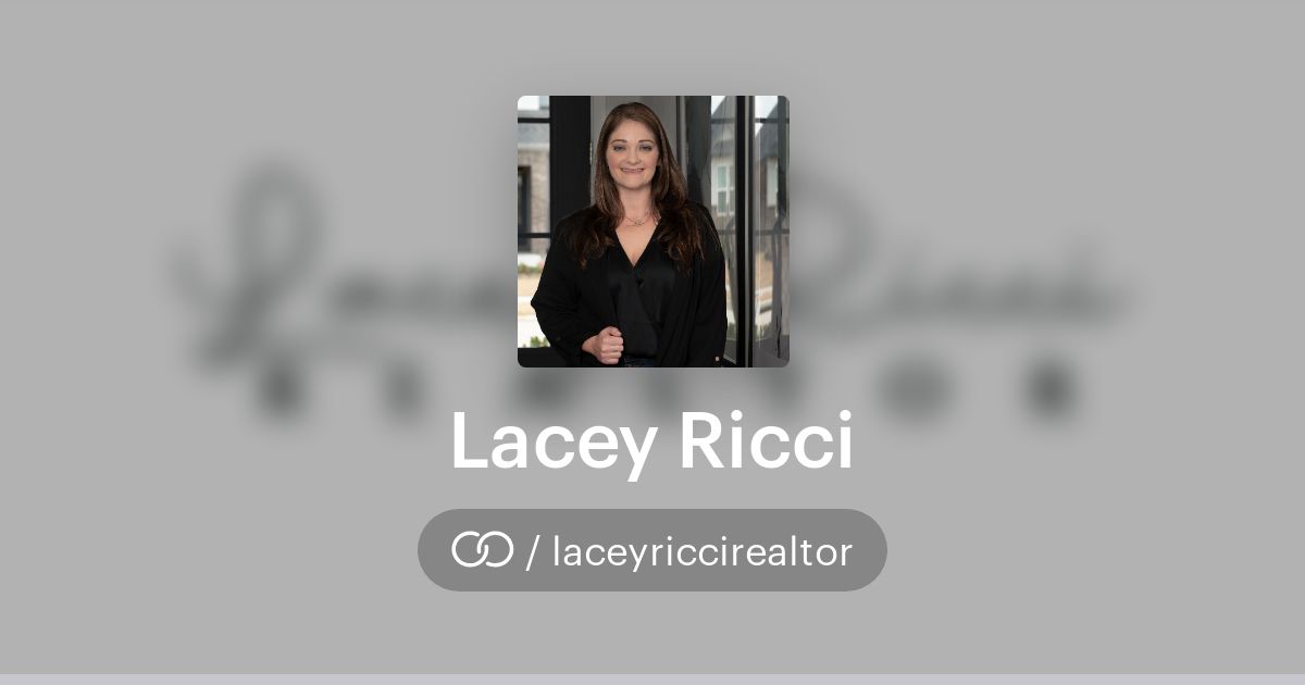 Lacey Ricci (/laceyriccirealtor) · solo.to