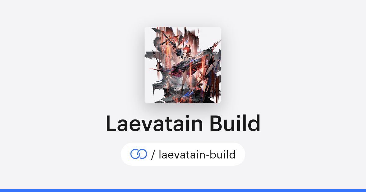 Laevatain Build (/laevatain-build) · solo.to