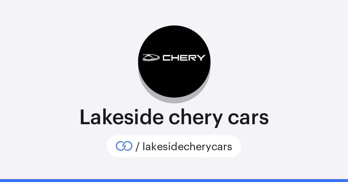 Lakeside chery cars (/lakesidecherycars) · solo.to