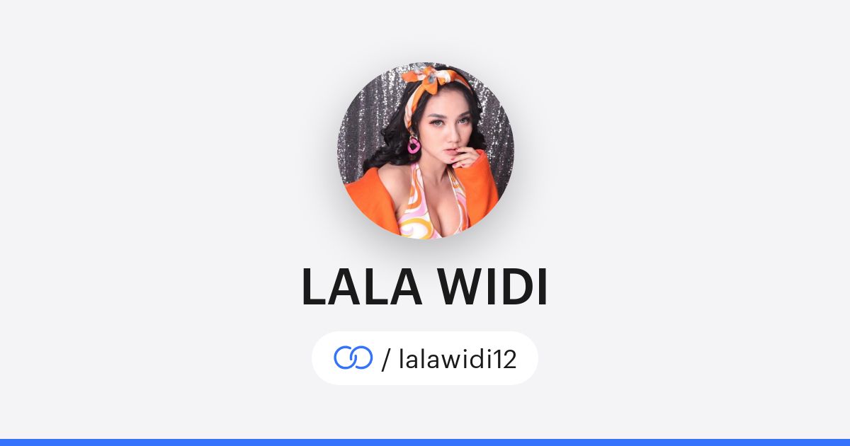LALA WIDI (/lalawidi12) · solo.to