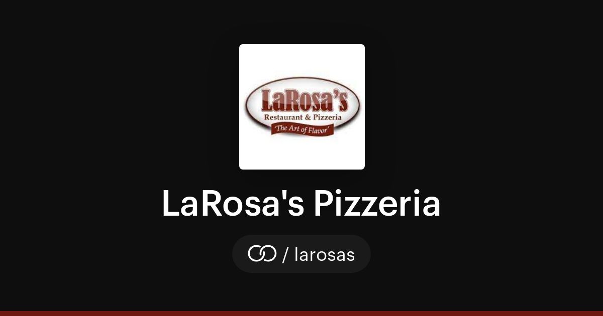 LaRosa's Pizzeria (/larosas) · solo.to