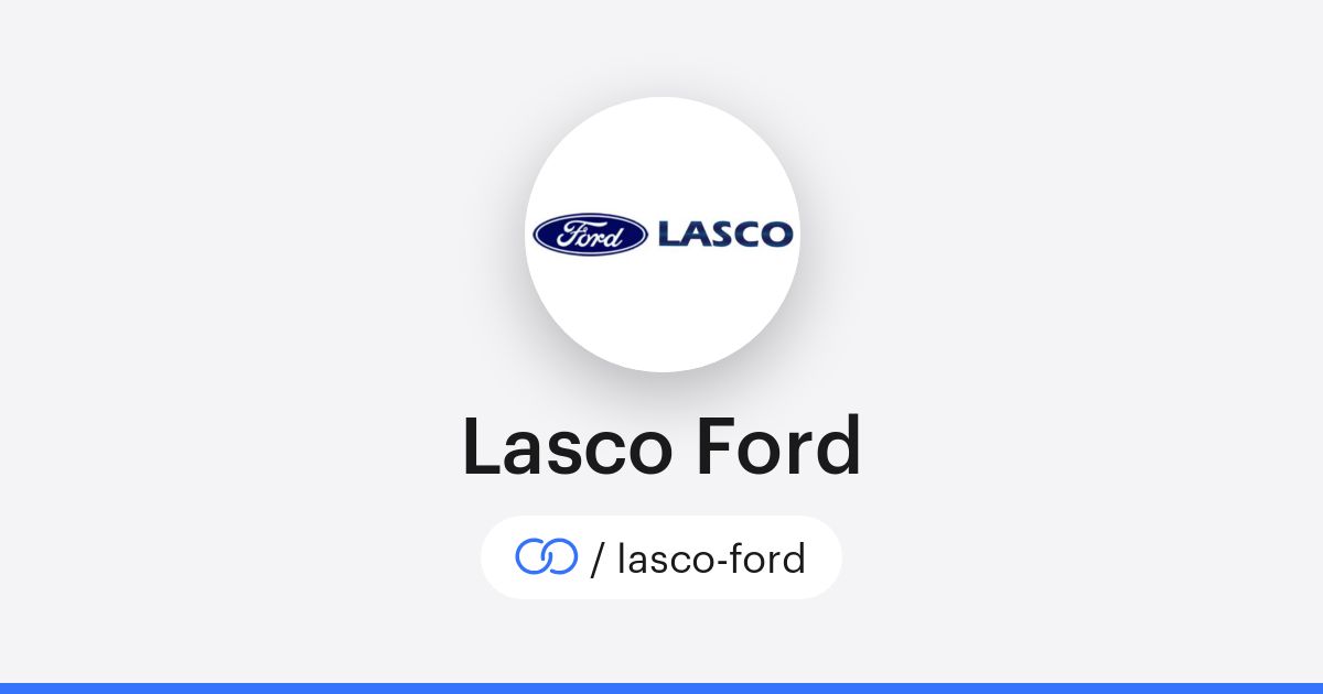 Lasco Ford (/lasco-ford) · solo.to