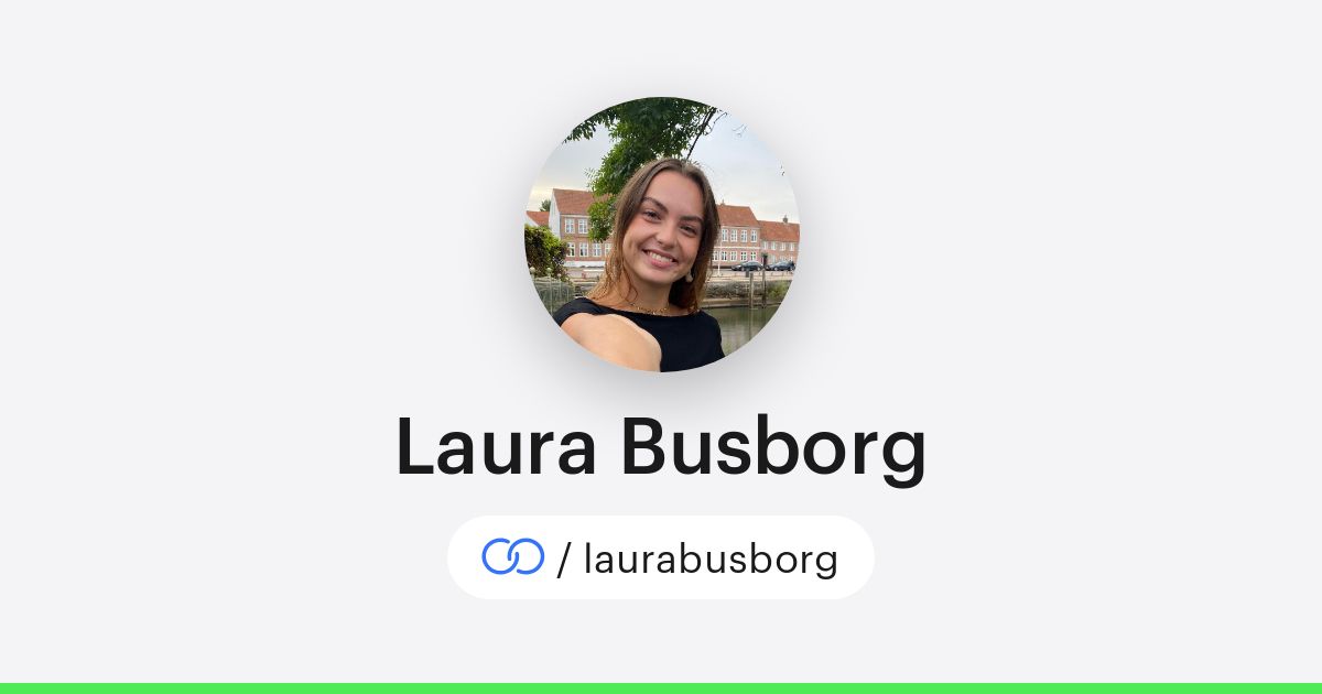 Laura Busborg (/laurabusborg) · solo.to