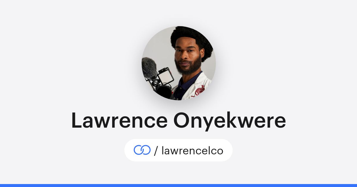 Lawrence Onyekwere (/lawrencelco) · solo.to