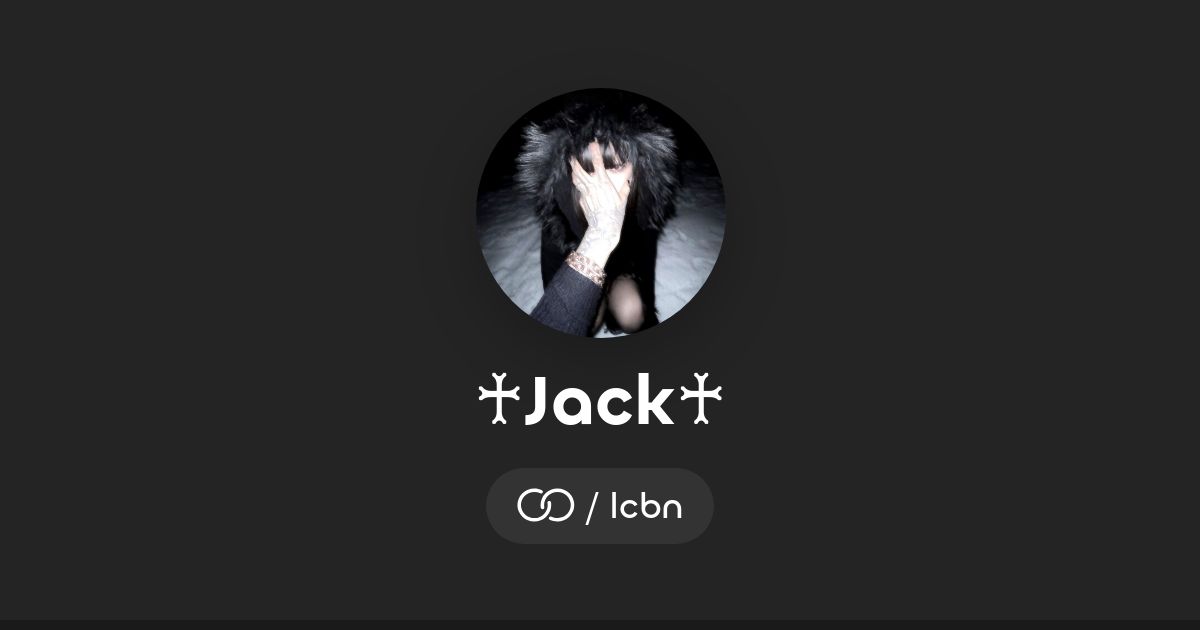 ♰Jack♰ (/lcbn) · solo.to