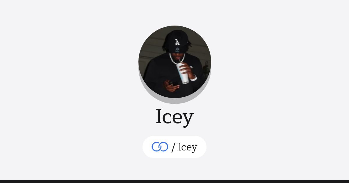 Icey (/lcey) · solo.to