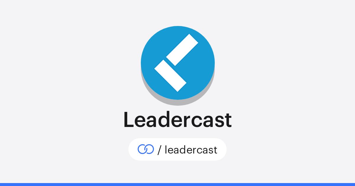 Leadercast · solo.to