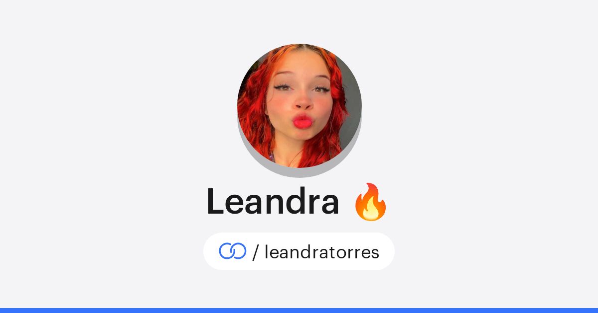 Leandra 🔥 (/leandratorres) · solo.to
