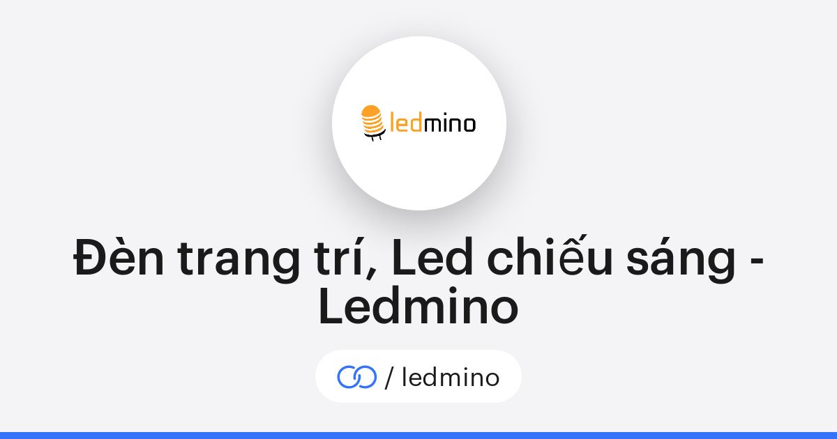 Đèn trang trí, Led chiếu sáng - Ledmino (/ledmino) · solo.to