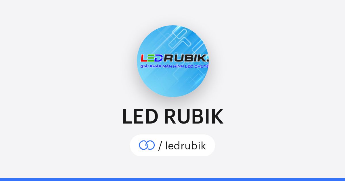 LED RUBIK (/ledrubik) · solo.to