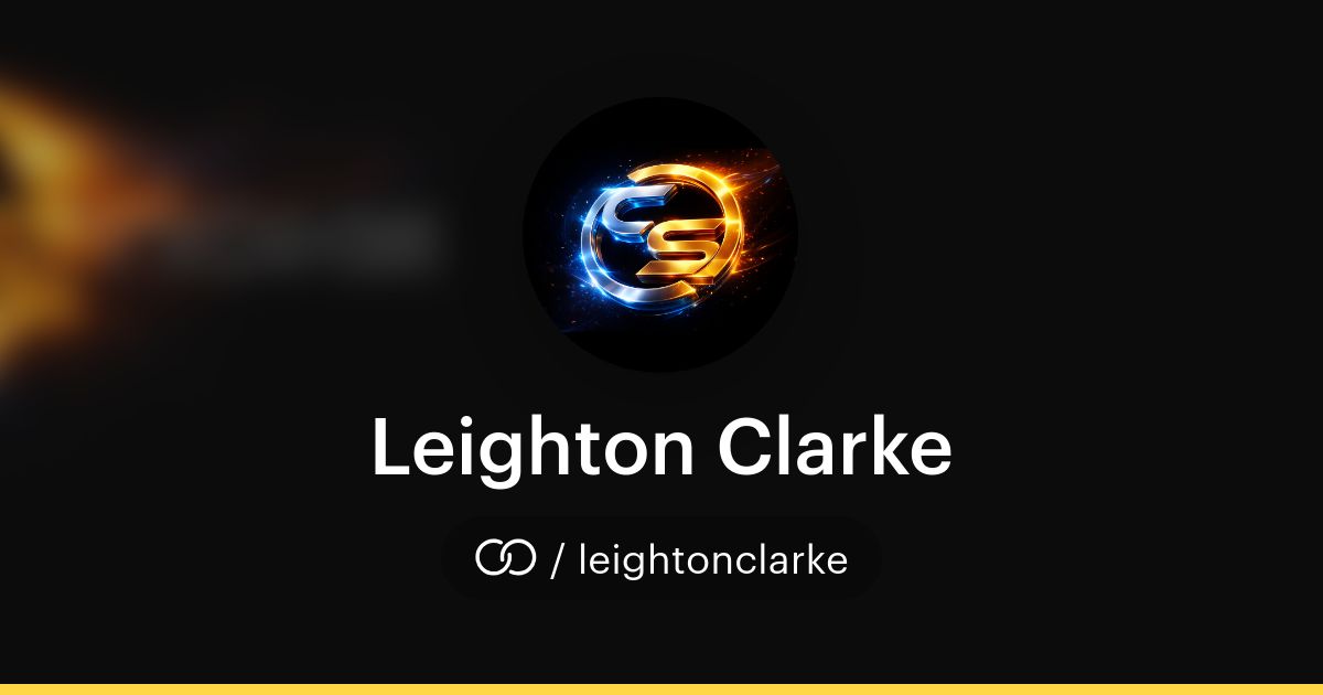 Leighton Clarke (/leightonclarke) · solo.to