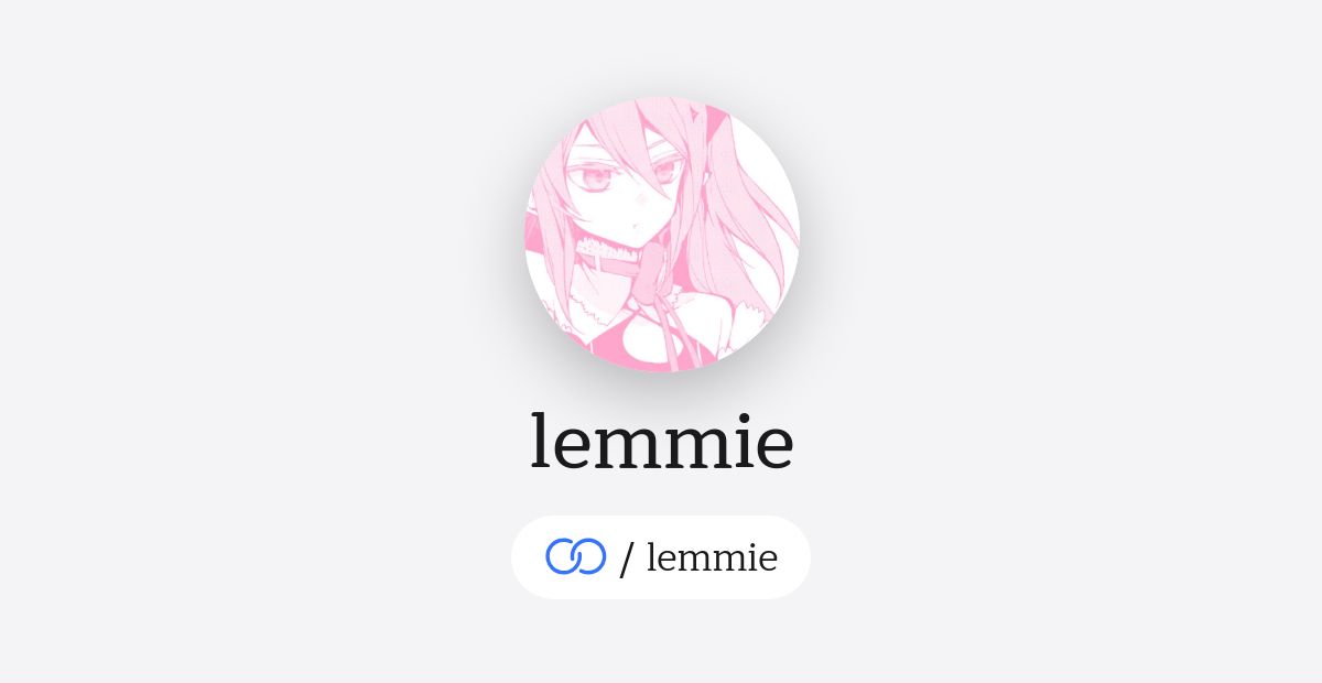 lemmie · solo.to