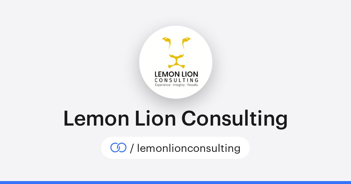 Lemon Lion Consulting (/lemonlionconsulting) · solo.to
