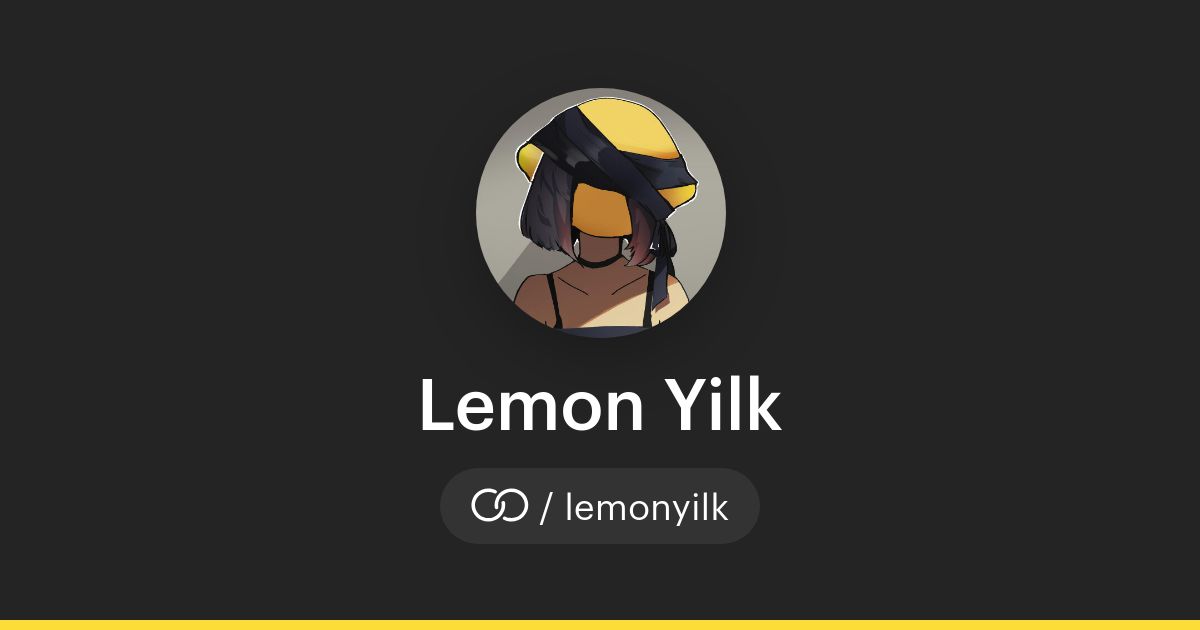 Lemon Yilk (/lemonyilk) · solo.to