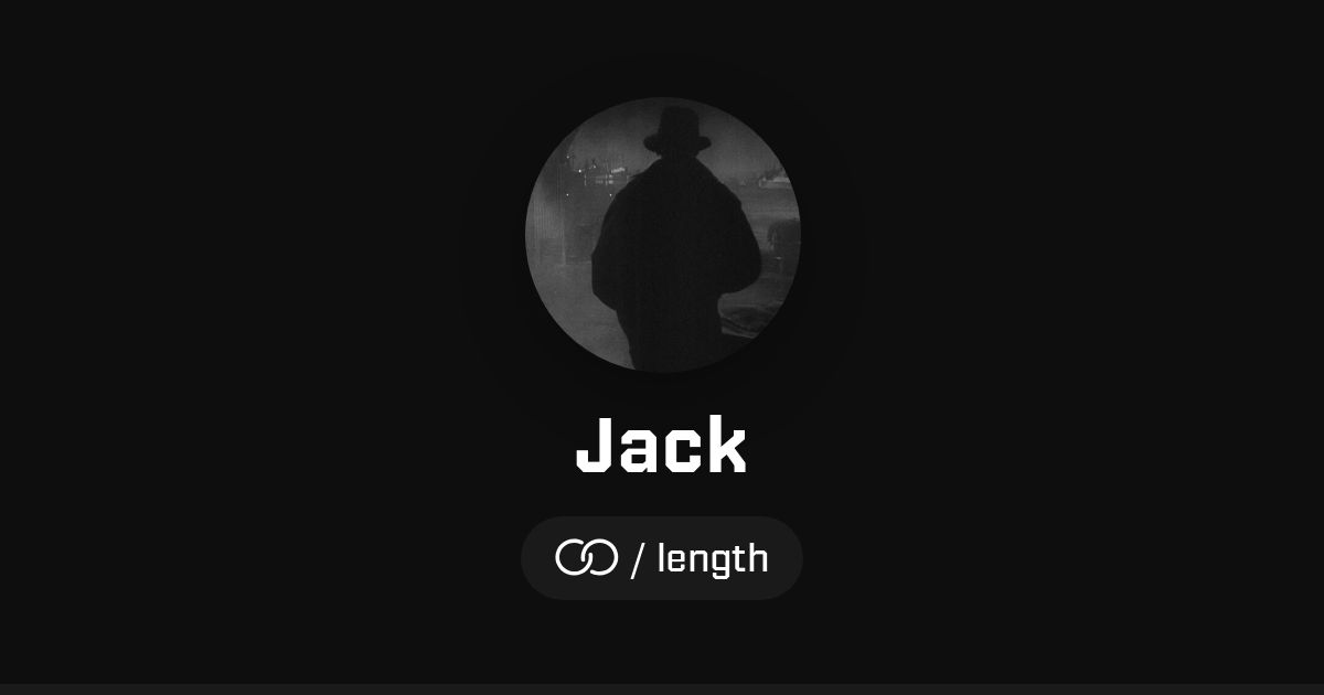 Jack (/length) · solo.to