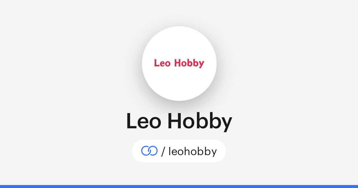 Leo Hobby (/leohobby) · solo.to