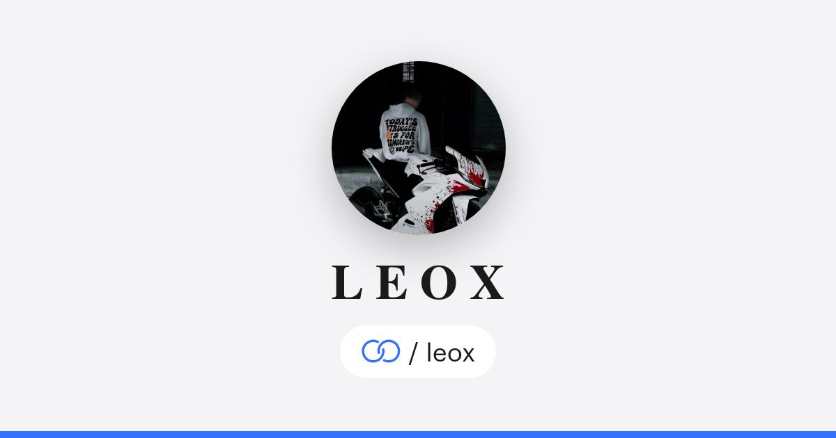 𝐋 𝐄 𝐎 𝐗 Leox · Solo To