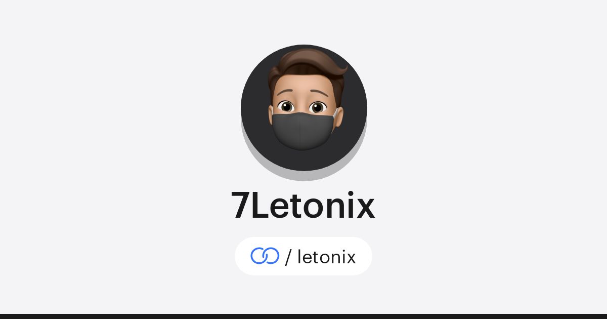 7Letonix (/letonix) · solo.to
