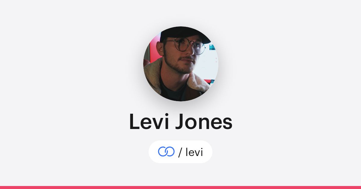 Levi Jones (/levi) · solo.to