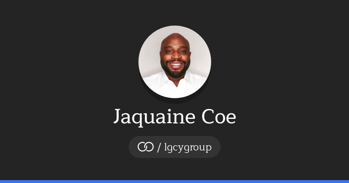 Jaquaine Coe (/lgcygroup) · solo.to