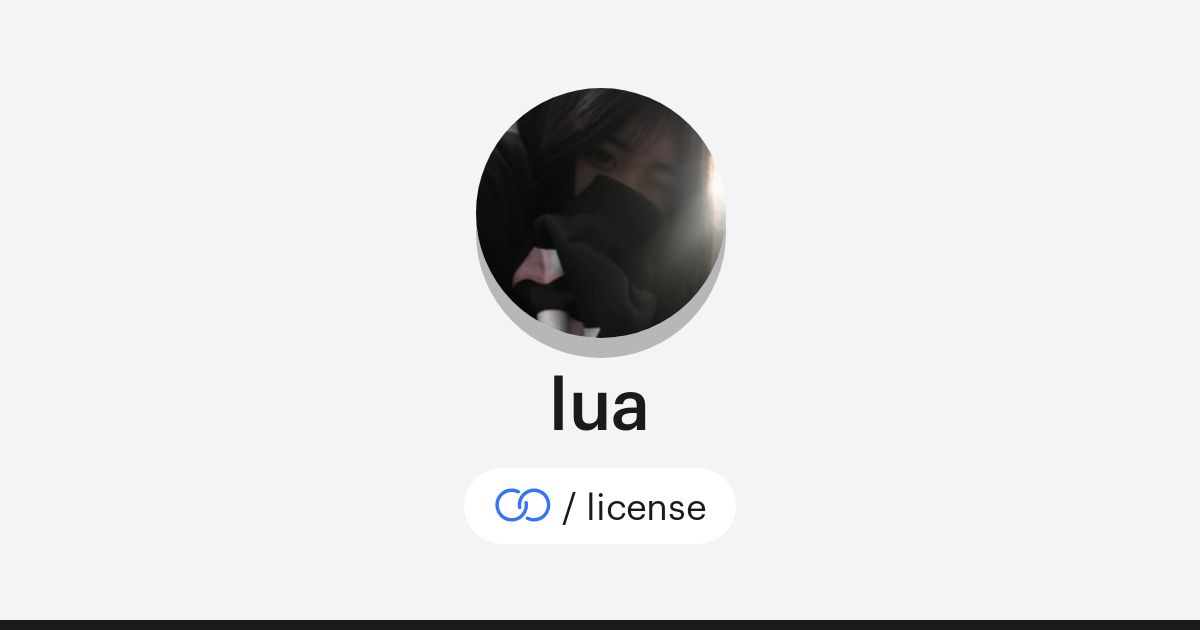 lua (/license) · solo.to