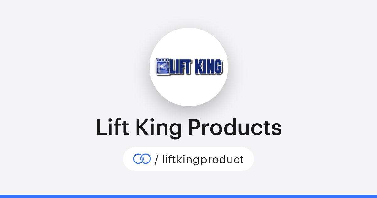 Lift King Products (/liftkingproduct) · solo.to