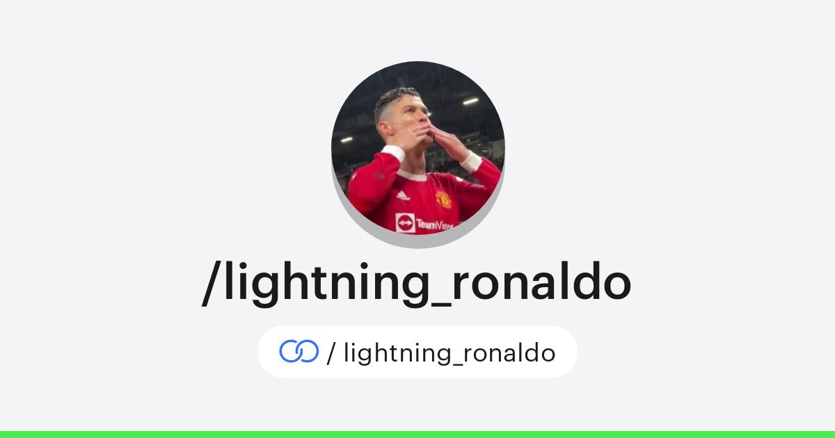/lightning_ronaldo · solo.to