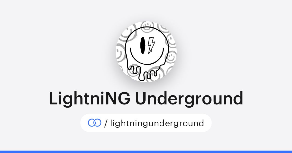 LightniNG Underground (/lightningunderground) · solo.to
