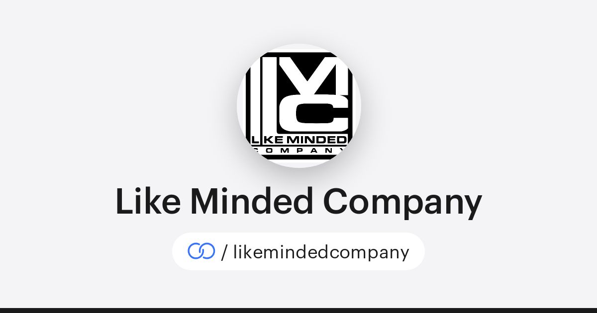 Like Minded Company (/likemindedcompany) · solo.to