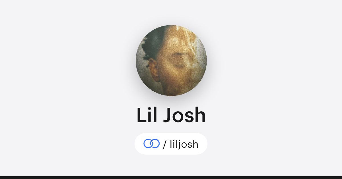 Lil Josh (/liljosh) · solo.to