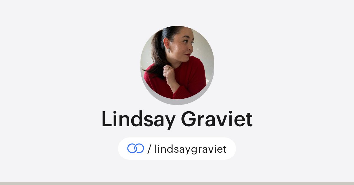 Lindsay Graviet (/lindsaygraviet) · solo.to