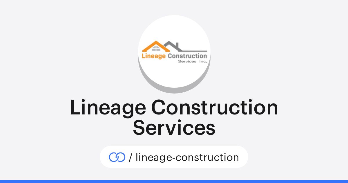 Lineage Construction Services (/lineage-construction) · solo.to