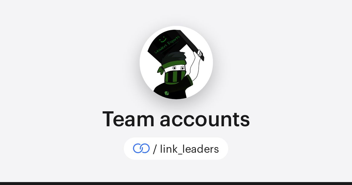 Team accounts (/link_leaders) · solo.to
