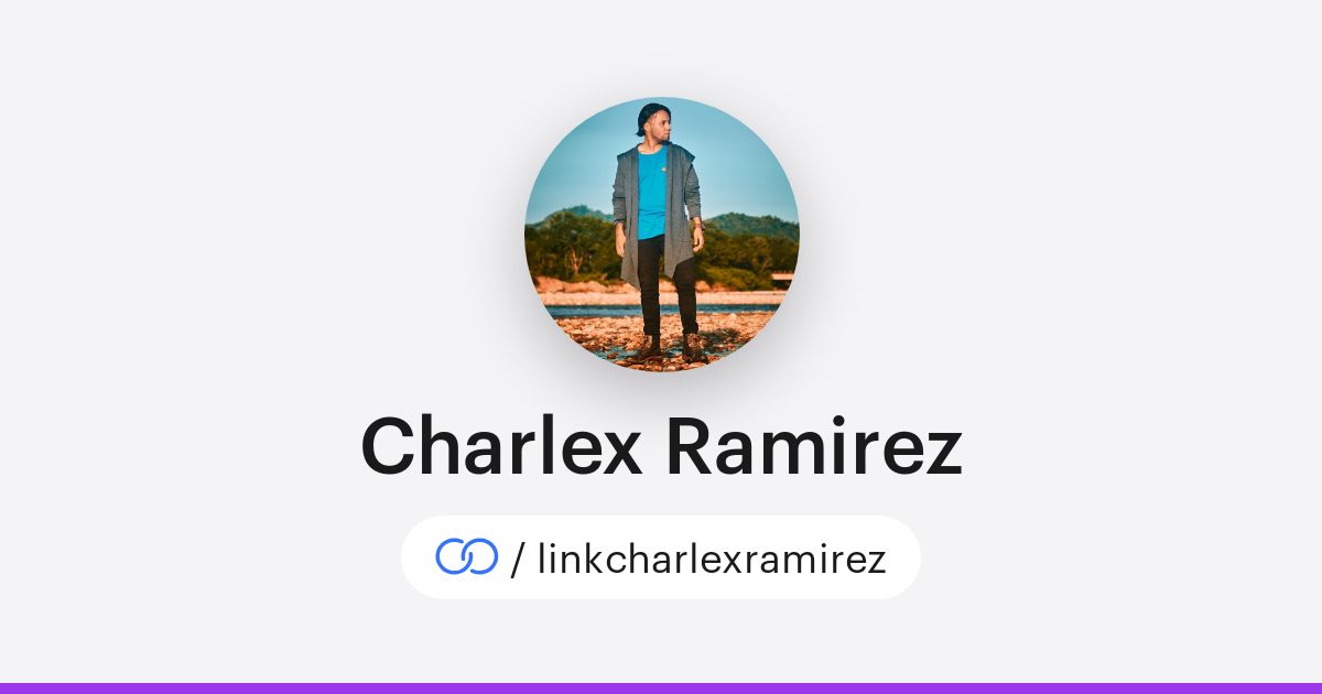Charlex Ramirez (/linkcharlexramirez) · solo.to